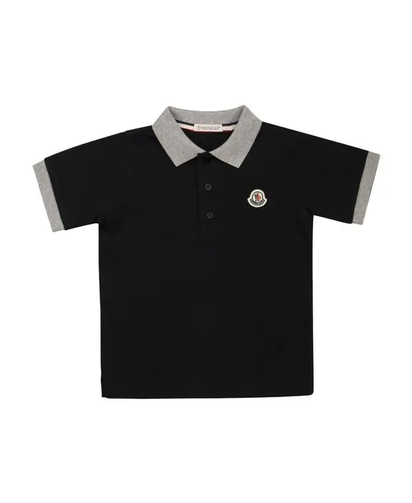 Moncler Logo-patch Polo Shirt
