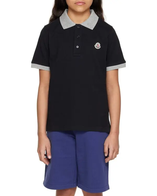 Moncler Logo-patch Polo Shirt