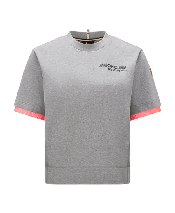 Moncler Logo T-shirt - Grey