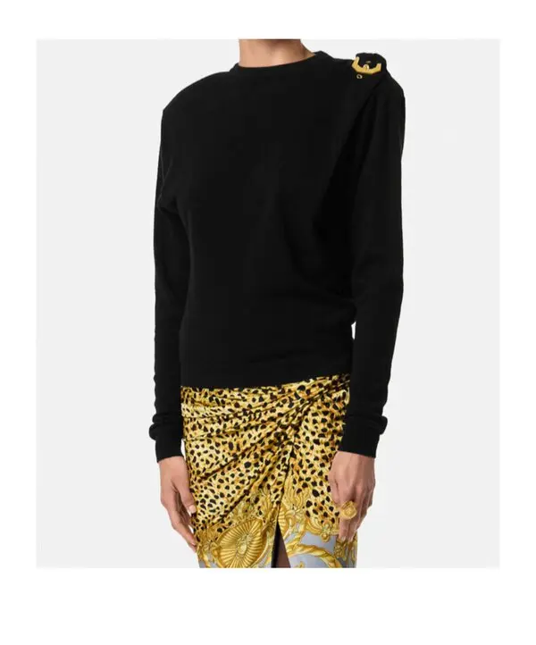 Versace Crewneck Knitted Jumper