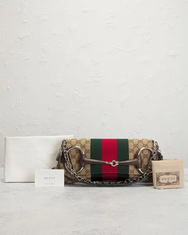 FWRD RENEW Gucci Horsebit Clutch