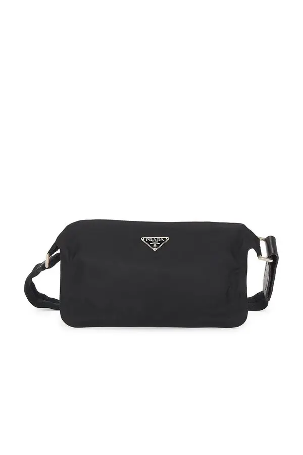 Prada Tessuto Belt Bag - Black