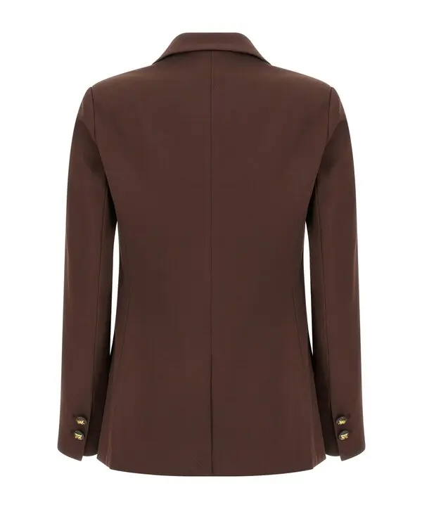 Elisabetta Franchi Single-breastred Pocket Blazer