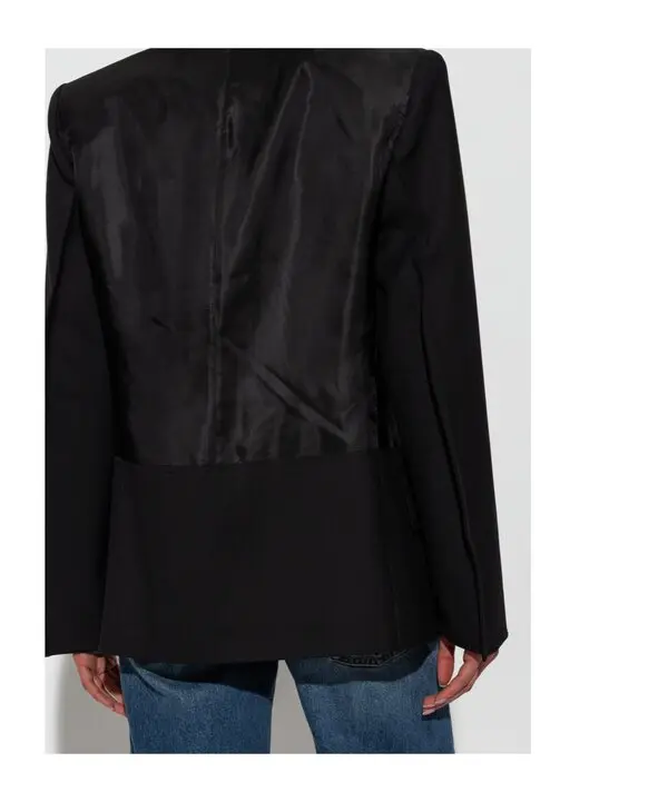 Victoria Beckham Logo-tag Blazer