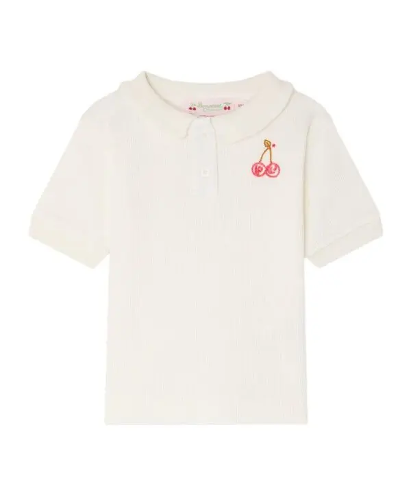 Bonpoint Collared Short-sleeved Polo Shirt
