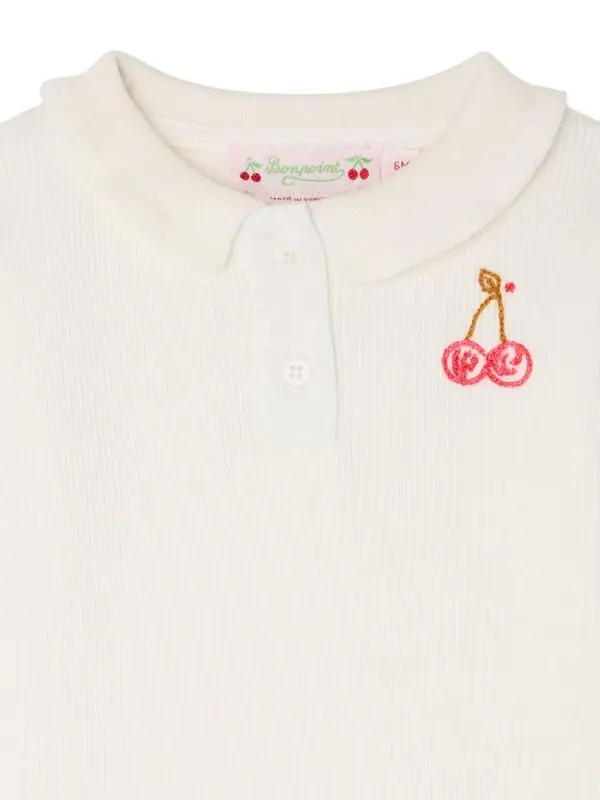 Bonpoint Collared Short-sleeved Polo Shirt