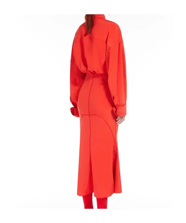 Sportmax Long Mermaid Shirt Dress