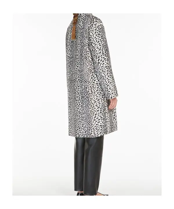 Max Mara Dania Animal Printed Coat