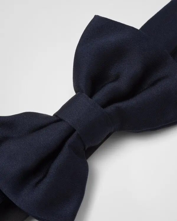 Prada Satin Bowtie