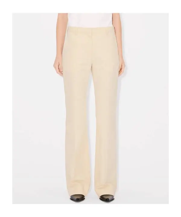 Kenzo Flared Pants In Cotton
