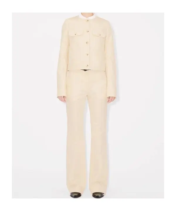 Kenzo Flared Pants In Cotton