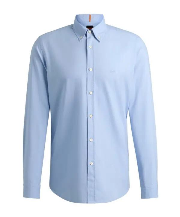 Hugo Boss Long Sleeve Shirt - Blue