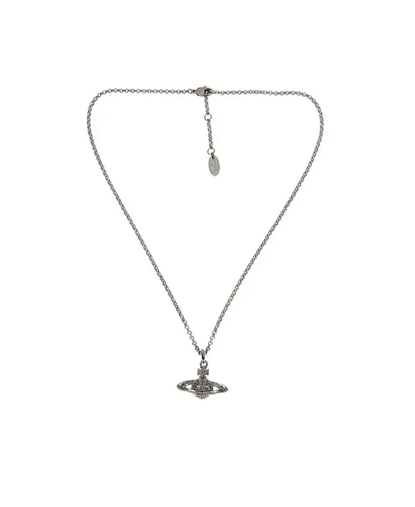 VIVIENNE WESTWOOD Orb Pendant Necklace - Gray