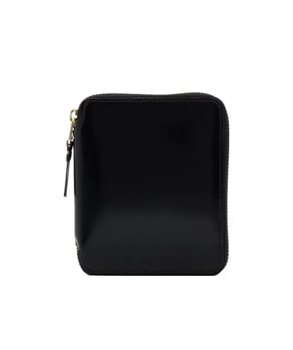 Comme Des Garçons Gold Sa2100mi Mirror Inside Wallet - Black