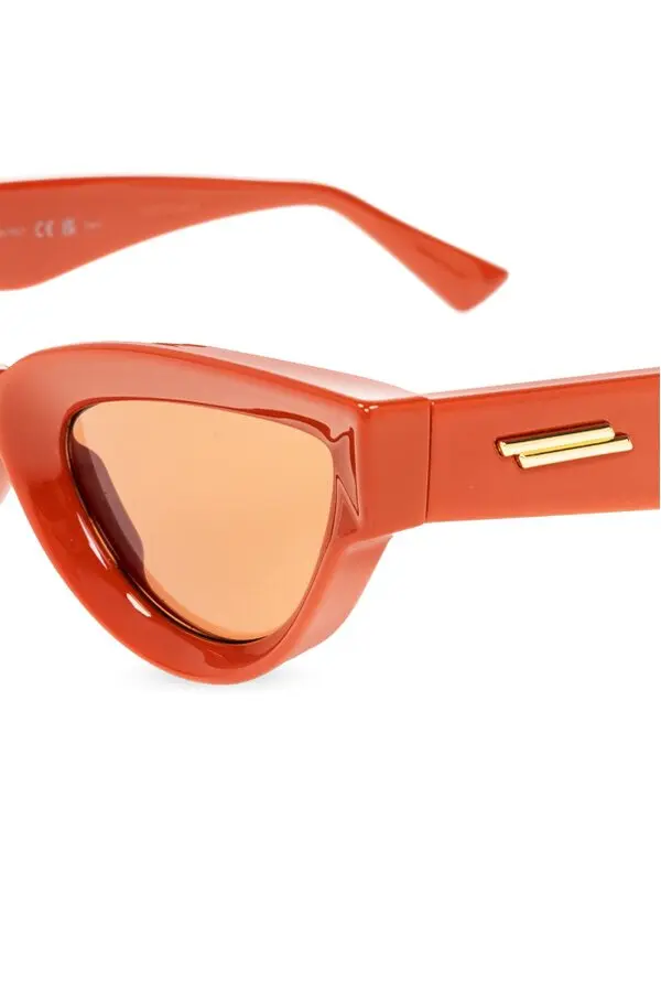 Bottega Veneta Sharp Cat Eye Sunglasses