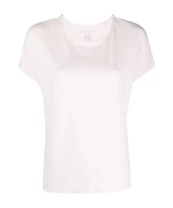 Majestic Filatures Stretch-fit Short-sleeved T-shirt - White