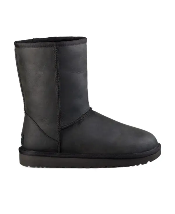UGG Round-headed Short Boots - Black