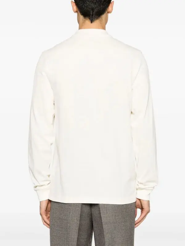 Fred Perry Logo-embroidered Cotton Polo Shirt - White