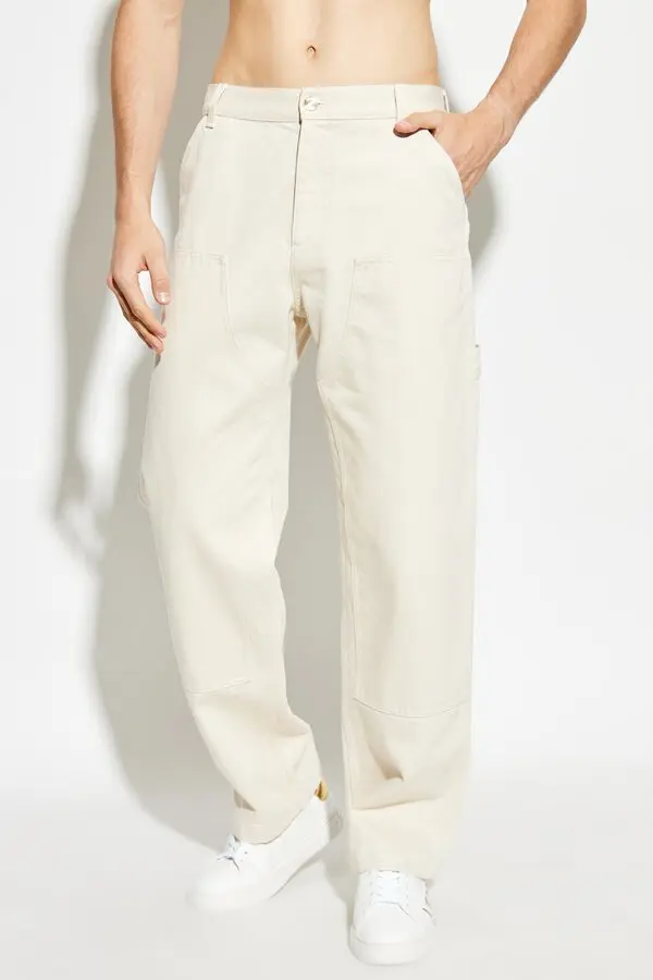 Versace Medusa Head Straight-leg Pants