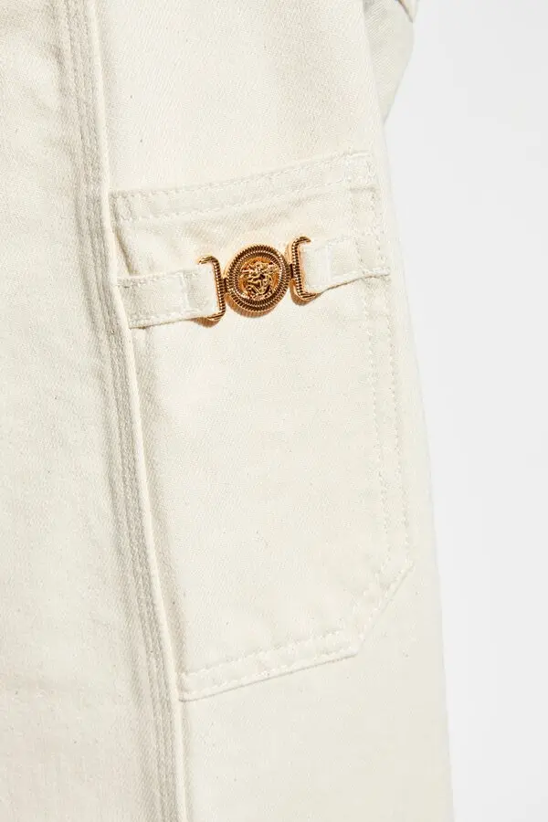 Versace Medusa Head Straight-leg Pants