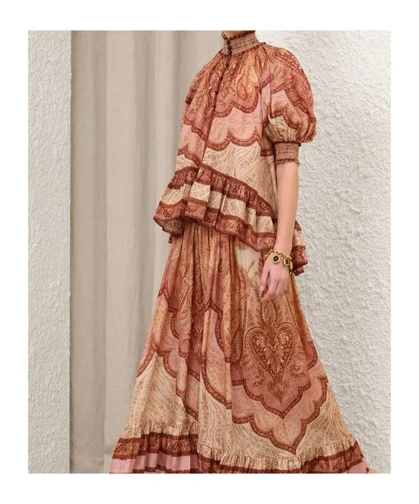 Zimmermann Campaign Wanderlust Frill Blouse
