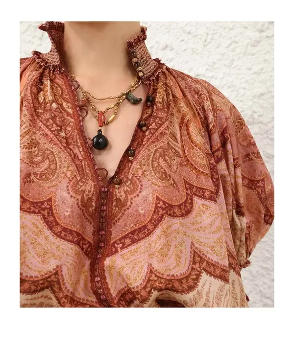 Zimmermann Campaign Wanderlust Frill Blouse