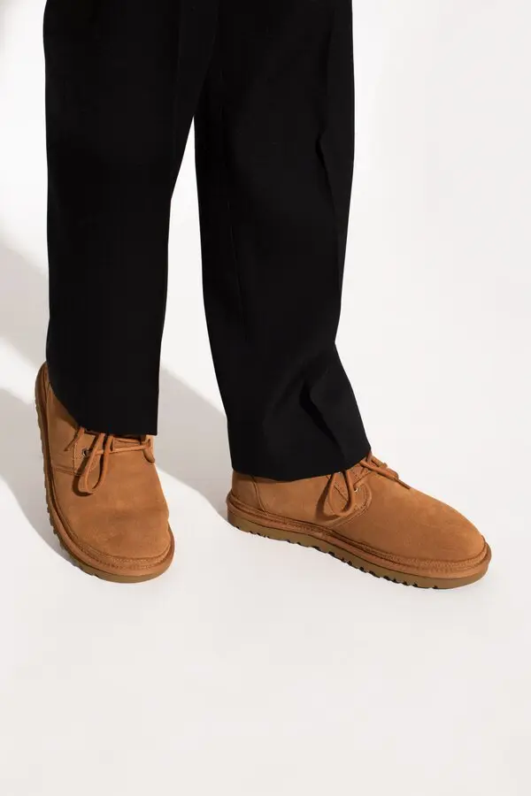 UGG Neumel Lace-up Ankle Boots - Brown