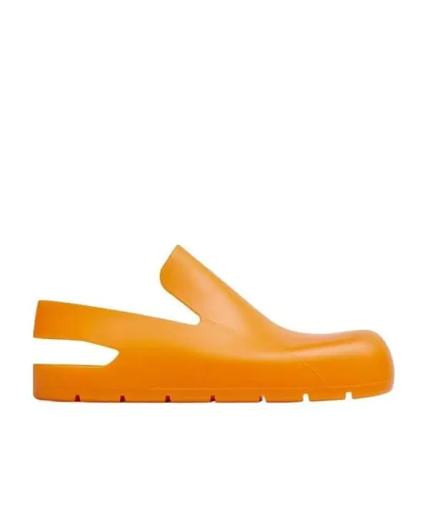 Bottega Veneta Puddle Rubber Sandals - Orange