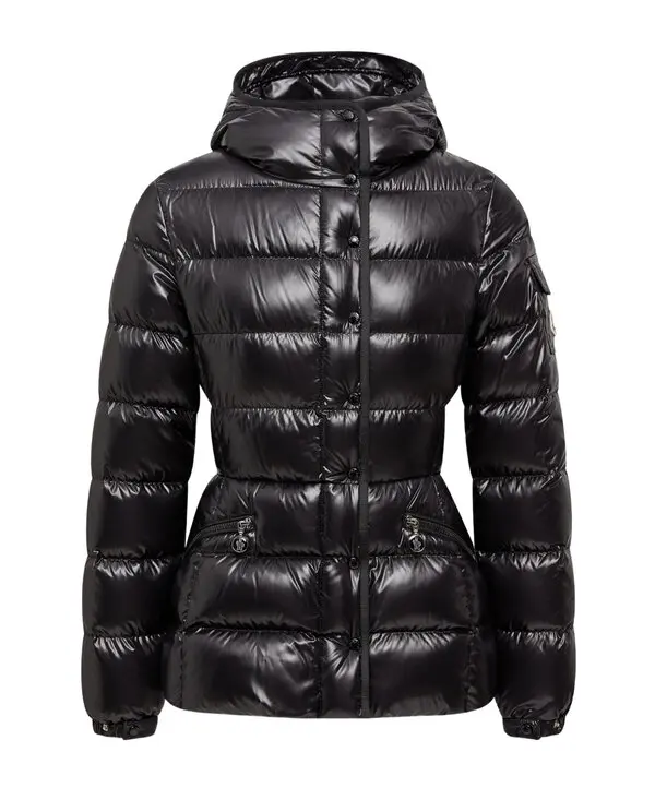 Moncler Barante Hooded Short Down Jacket - Black