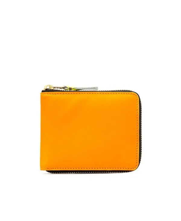 Play Comme Des Garcon Logo Zipper Wallet