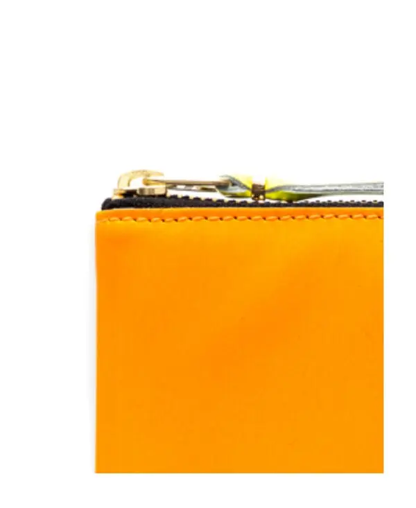 Play Comme Des Garcon Logo Zipper Wallet