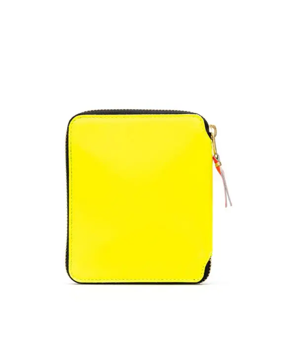 Play Comme Des Garcon Comme Des Garçons Wallet Super Fluro Zipped Wallet