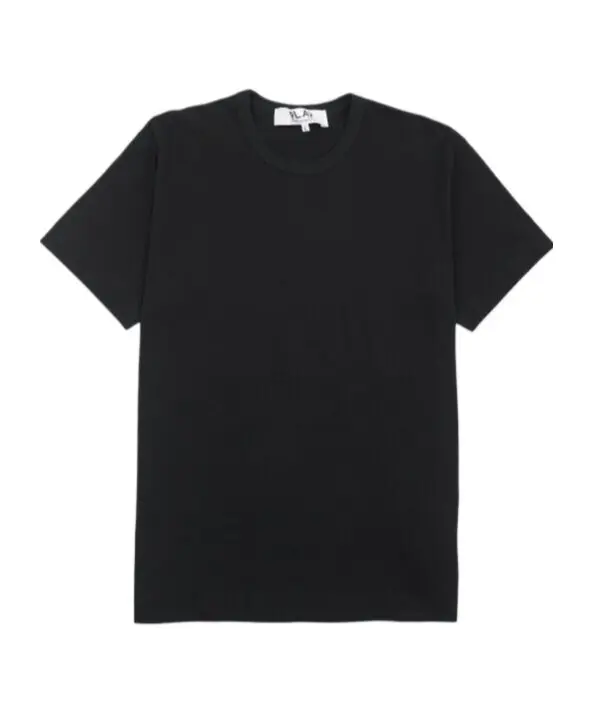 Play Comme Des Garcon Heart-shaped T-shirt - Black