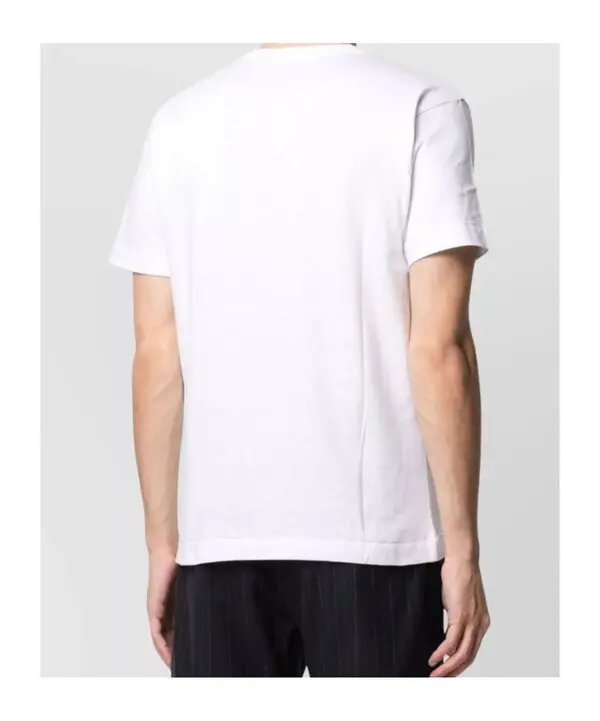 Play Comme Des Garcon Heart-print Cotton T-shirt - White