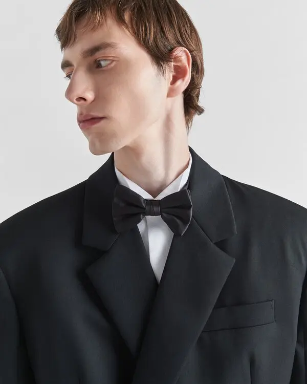 Prada Satin Bowtie