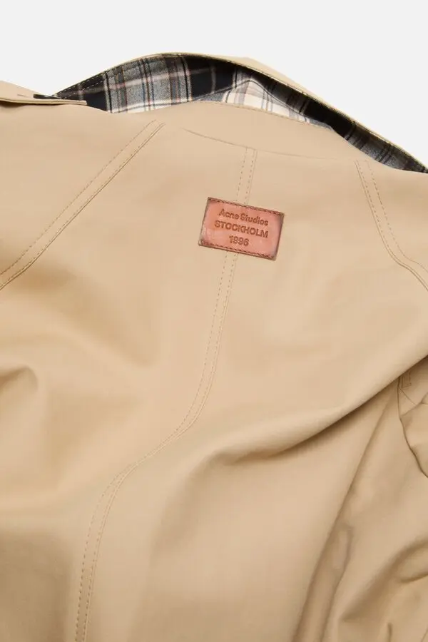 Acne Studios Double-breasted Belted Trench Coat