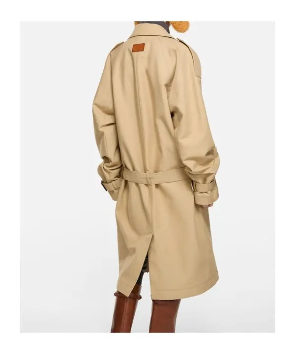 Acne Studios Double-breasted Belted Trench Coat