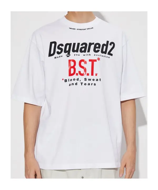 Dsquared2 Logo Printed Crewneck T-shirt