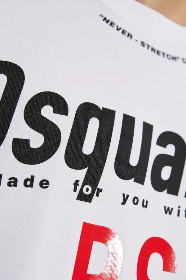 Dsquared2 Logo Printed Crewneck T-shirt