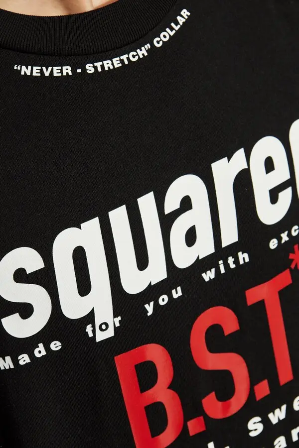 Dsquared2 Logo Printed Crewneck T-shirt