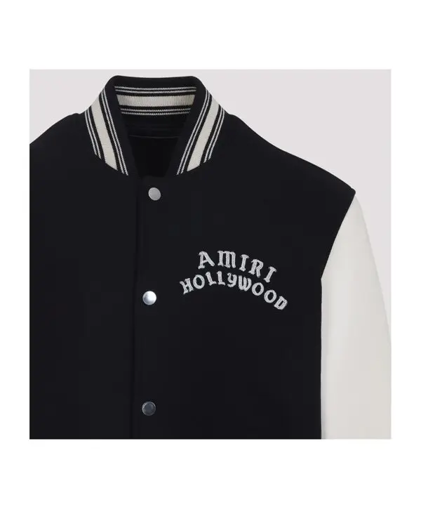 Amiri Hollywood Embroidered Bomber Jacket