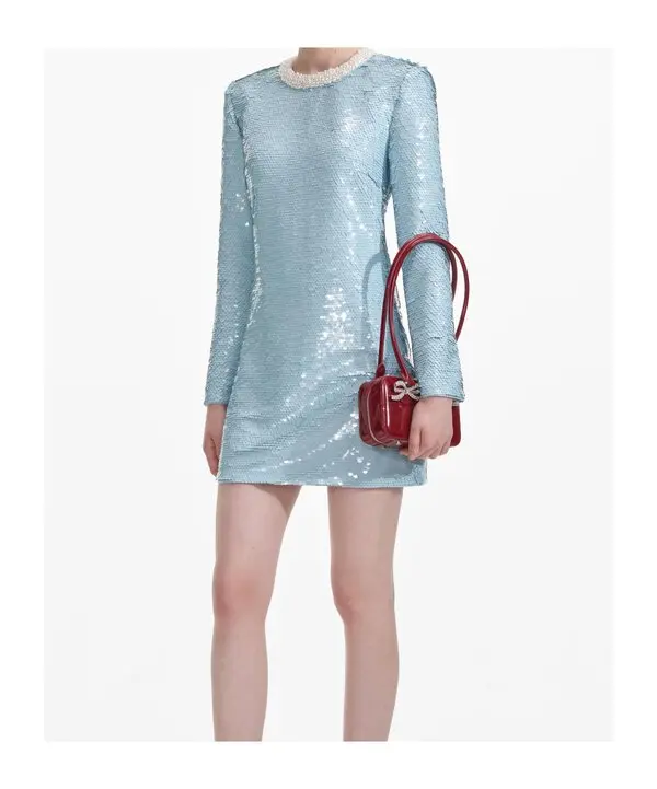 SELF-PORTRAIT Sequin Mini Dress