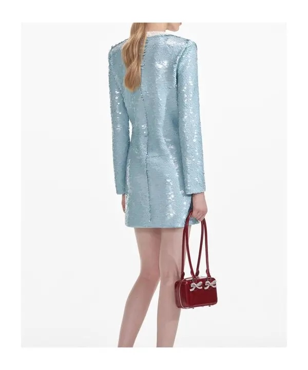 SELF-PORTRAIT Sequin Mini Dress