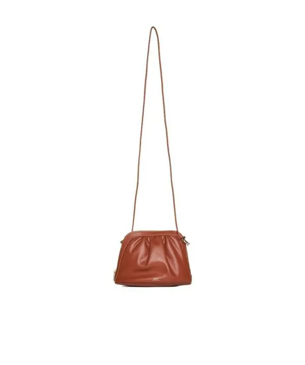 A.p.c. Ninon Zipped Crossbody Bag - Red