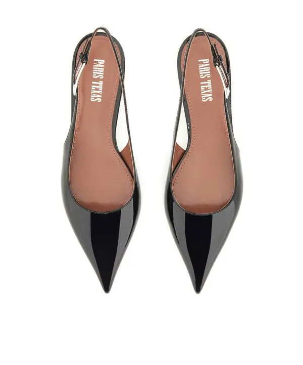 Paris Texas Jessica Western Slingback Flat