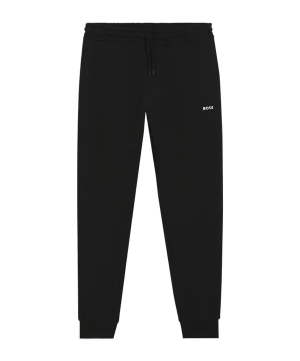 Hugo Boss Cotton Track Pants - Black