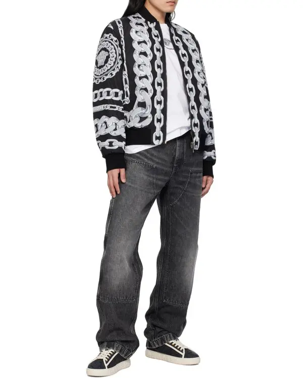 Versace Reversible Zipped Bomber Jacket