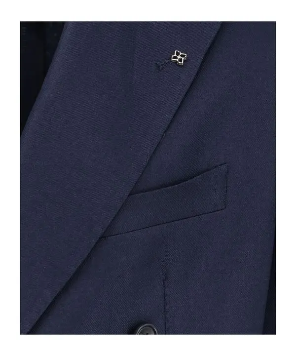 Tagliatore Double-breasted Peak-lapel Suit