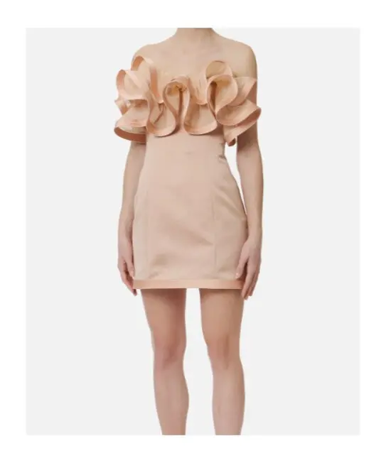 Elisabetta Franchi Ruffled Mini Dress