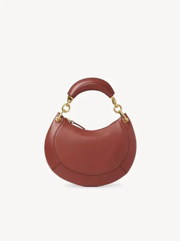 Chloé Marcie Small Hobo Shoulder Bag - Blush Brown
